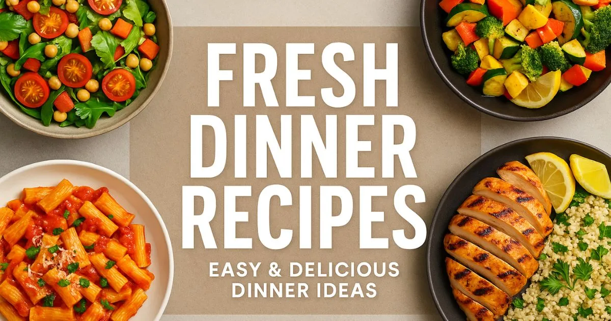 Home - Fresh Dinner Recipes